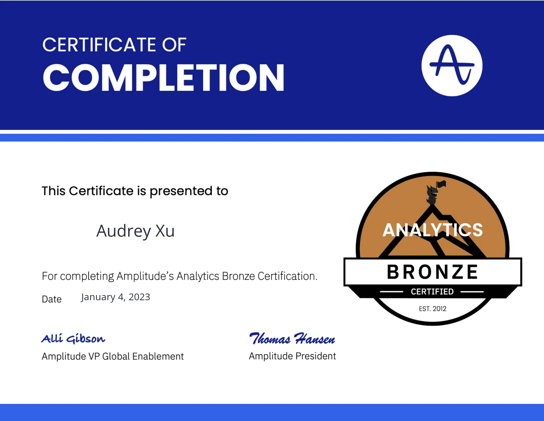 Audrey X. - LinkedIn